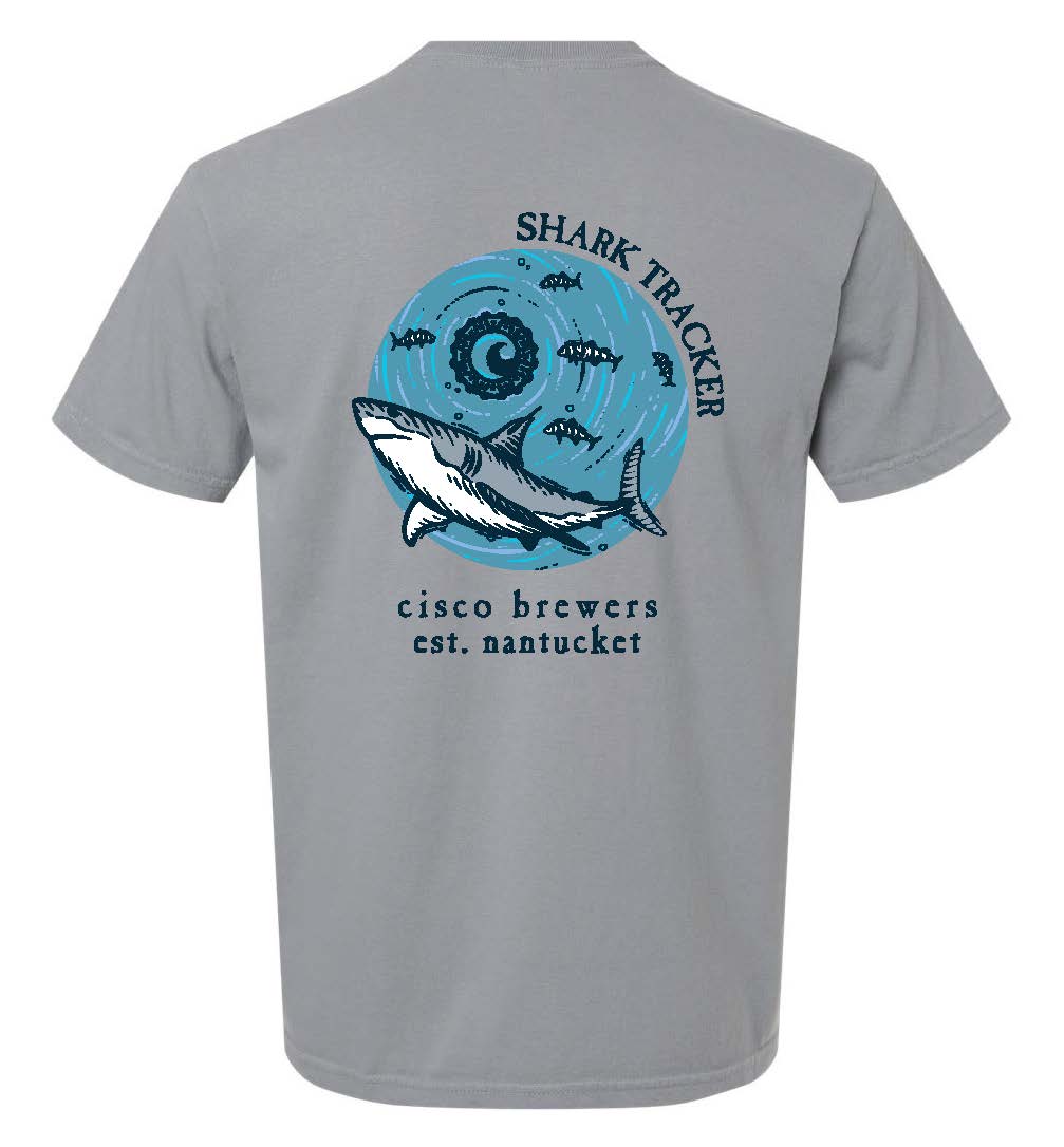 Shark Tracker T-shirt – Cisco Brewers